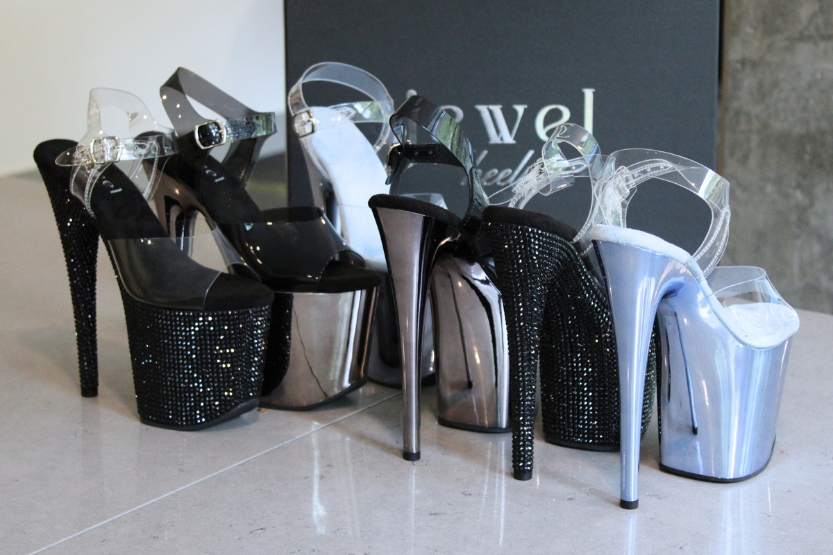 JEWEL HEELS | PREMIUM EXOTIC HEELS FOR STAGE & STUDIO